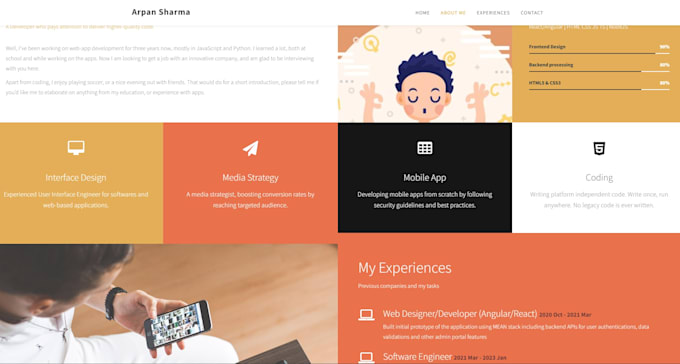 Create responsive and scalable web applications by Arpan_sharma | Fiverr