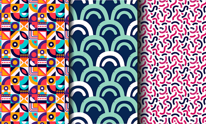 Design a seamless luxury abstract pattern for your brand by Yons99 | Fiverr