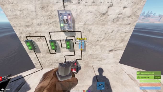 Set up the electricity in your rust base by Jv_e46 | Fiverr