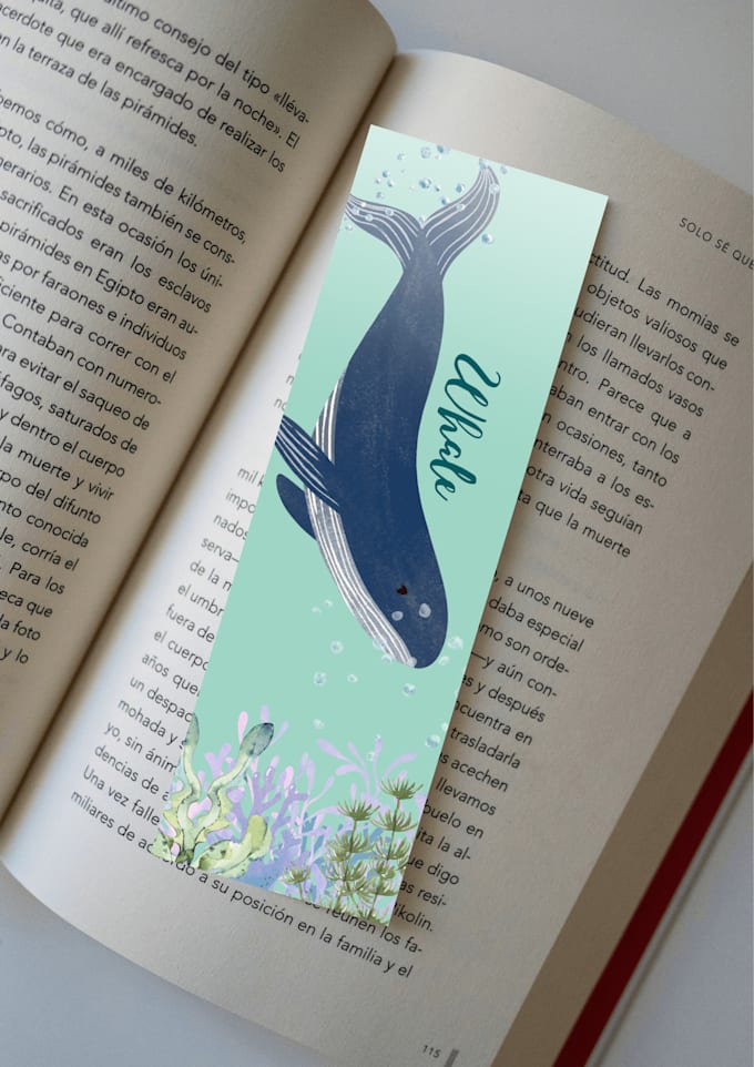 Design creative custom bookmarks by Claraspektor | Fiverr