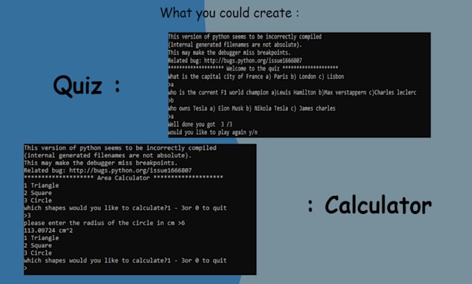 Give you a basic introduction to python by Andrewhilton5 | Fiverr
