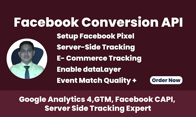 Setup facebook conversion api, setup fb pixel, fb server side tracking, by gtm by Graphicsign58 ...