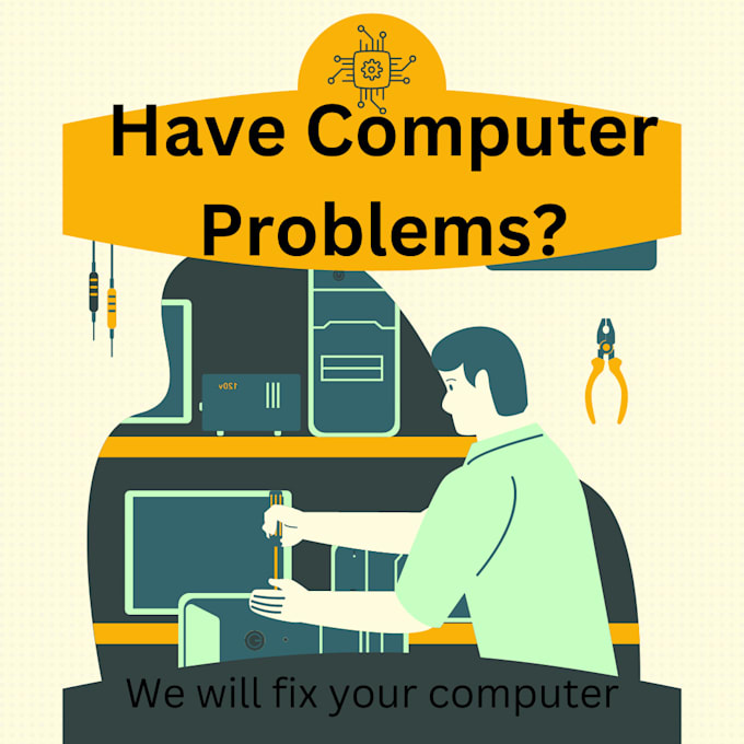 Repair, fix, troubleshoot windows 11, mac pc, computer, laptop remotely ...