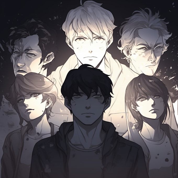 Create webtoon style art for you by Nayiam | Fiverr