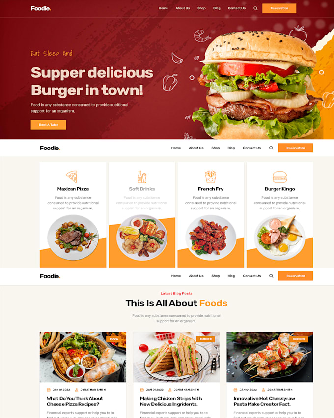 Make A Responsive Website Using Html Css And Javascript By