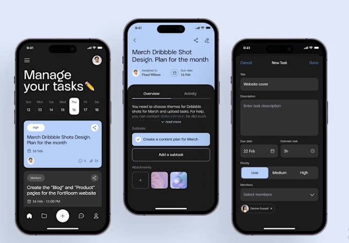Develop react native mobile apps for ios and android by Quaidahmed544 | Fiverr