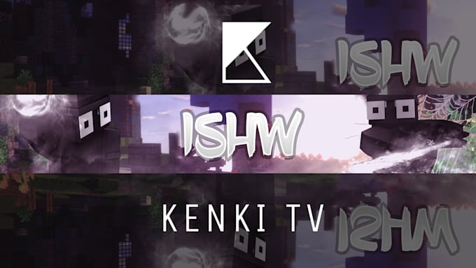 Design best minecraft banner for your youtube channel by Kenkitizi | Fiverr
