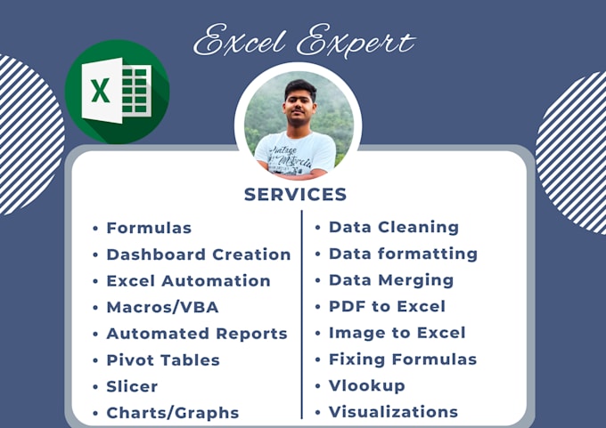 Provide excel macros data cleaning data formatting pivot dashboard ...