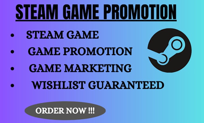 Do organic steam game promotion for your released and unreleased steam ...