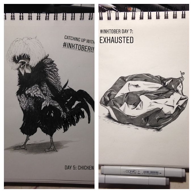 Hand draw your fave chara or oc, comic style by Ara_ara_artique | Fiverr