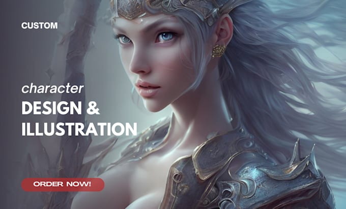 Make unique character designs, illustrations and concept art by ...