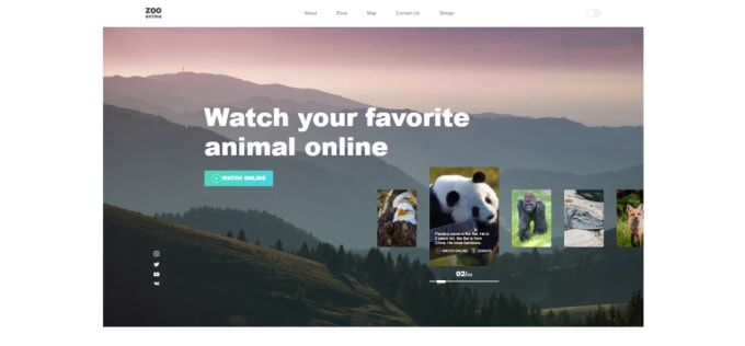 Create Your Awesome Website Using Html Css Js And React By Yuriipopsui Fiverr