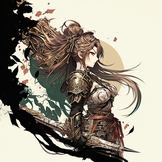 Concept art fantasy wuxia people concept art by Colonelma | Fiverr