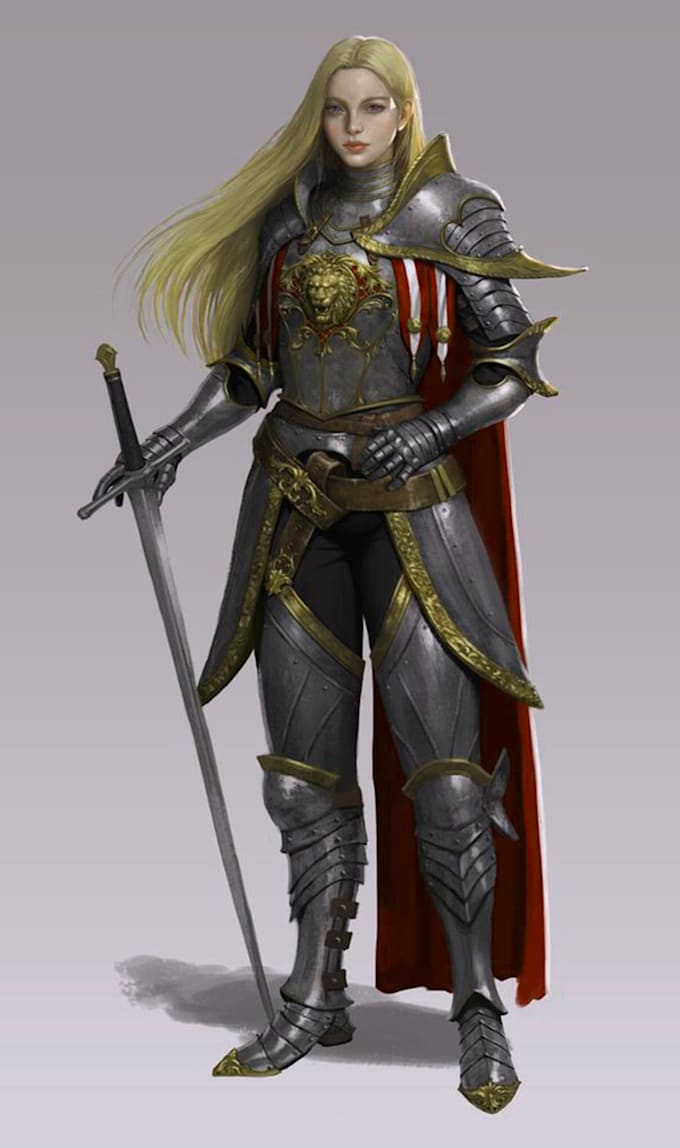 Make dnd character art and dnd character art by Qutsilla | Fiverr