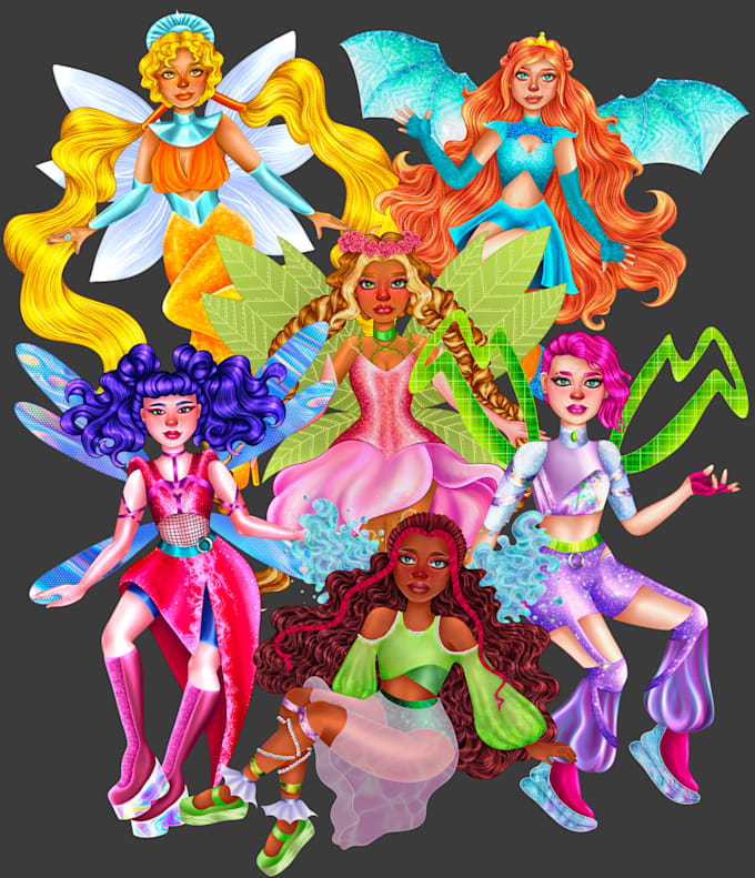 Draw you as a winx character by Raisa_turcu | Fiverr