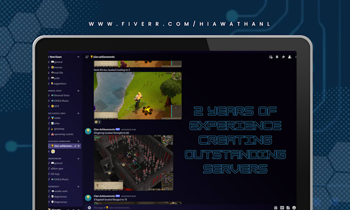 Build you a unique and customized discord community in 24hrs by ...