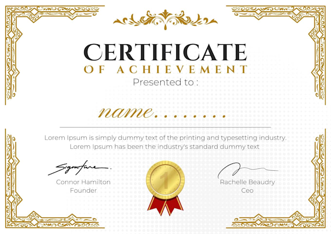 Design diploma, award, completion,custom certificate designs by Anasdsi ...