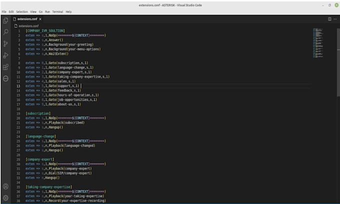 Develop an asterisk, freepbx dialplan, voip and sip software by Aqeelabbas3972 | Fiverr