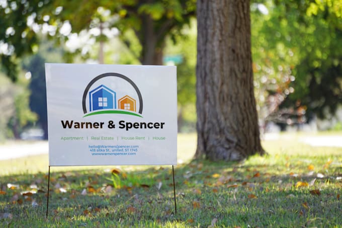 Design yard sign, vinyl banner, rack card, dl flyer, pull up banner ...