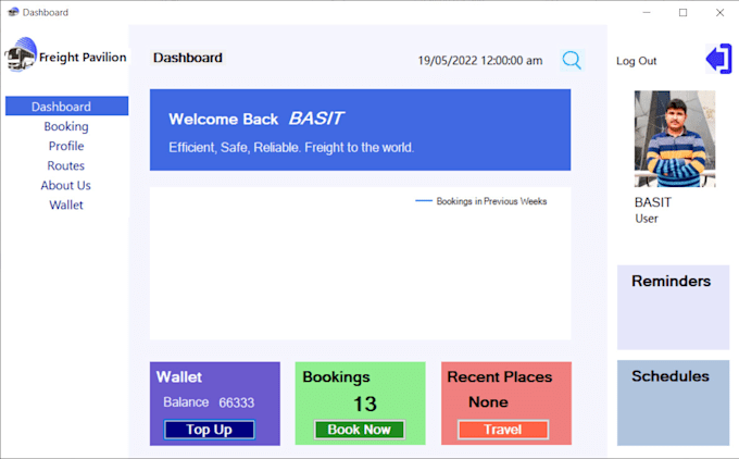 Create A Desktop Application Using Windows Forms Winforms Dot Net Csharp Vb By Basitnazirmemon