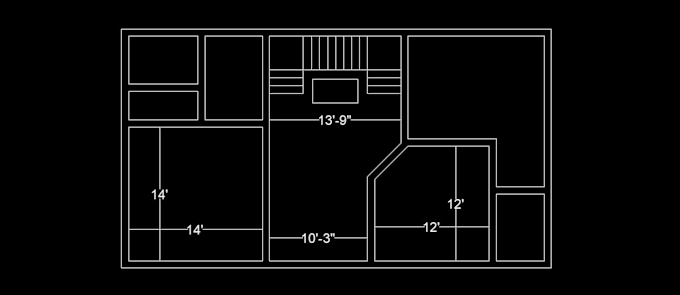 2d autocad format drawing conversion from pdfs by Shahzaibbhassan | Fiverr