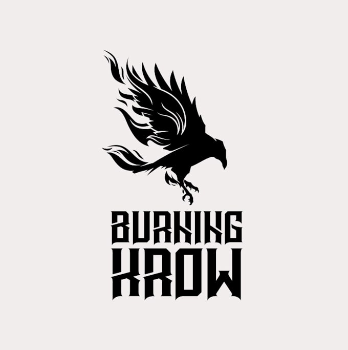Do make an modern custom crow logo by Layla_chan3 | Fiverr