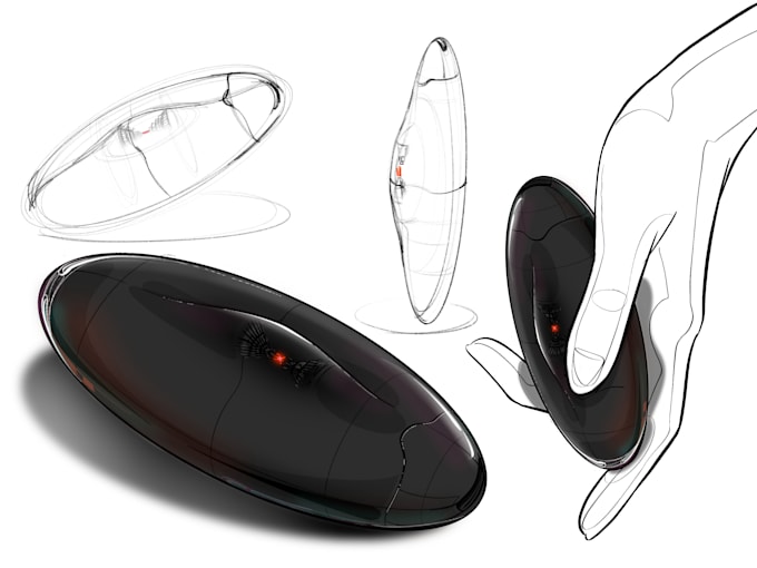 Do the 2d concepting sketch for your product design by Heyyao | Fiverr