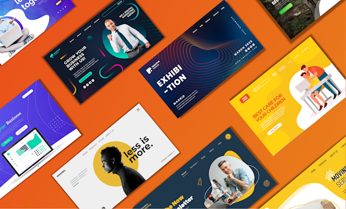 Develop a modern responsive landing page website by Cyattstudio | Fiverr