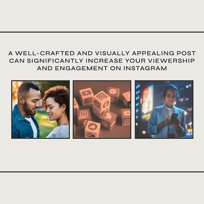 Design an eye catching and engaging instagram post by Behrozhyder | Fiverr