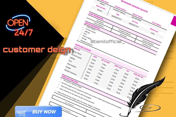 Professional invoice, quotation, and letterhead design for business by ...