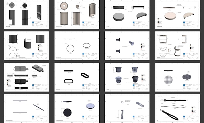 Do cad modeling, technical drawings, files for 3d printing by Jose721 ...