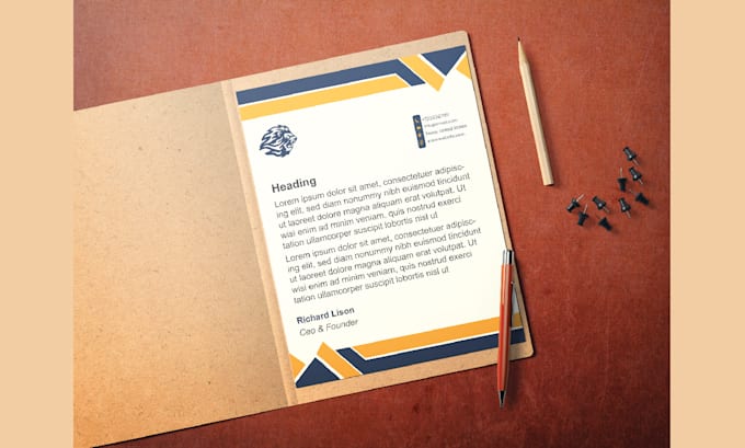 Do professional letterhead with stationery design for you by Designer ...