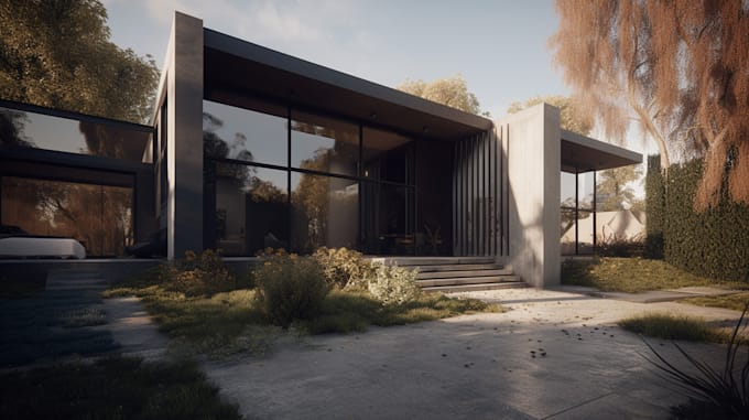 Create archviz renderings using midjourney by Preyanmehta | Fiverr