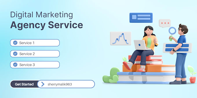 Design an amazing thumbnails, logo, banners by Sherrymalik963 | Fiverr