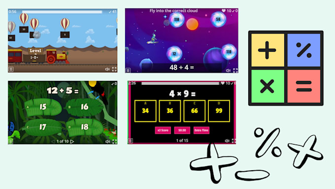 Create Educational Math Games For 5 To 9 Years Old Kids By Vrvpanyanan create-educational-math-games-for-5-to-9-years-old-kids-by-vrvpanyanan