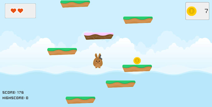 Infinite rabbit breakout on unity 2d by Danichcorp | Fiverr