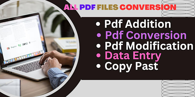 Do fast data entry, pdf file to other format and reverse by Gulsher78 | Fiverr