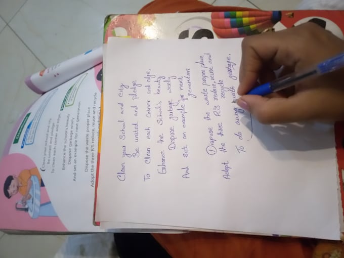 Handwrite any text,document,notes etc by Javerianoman1 | Fiverr