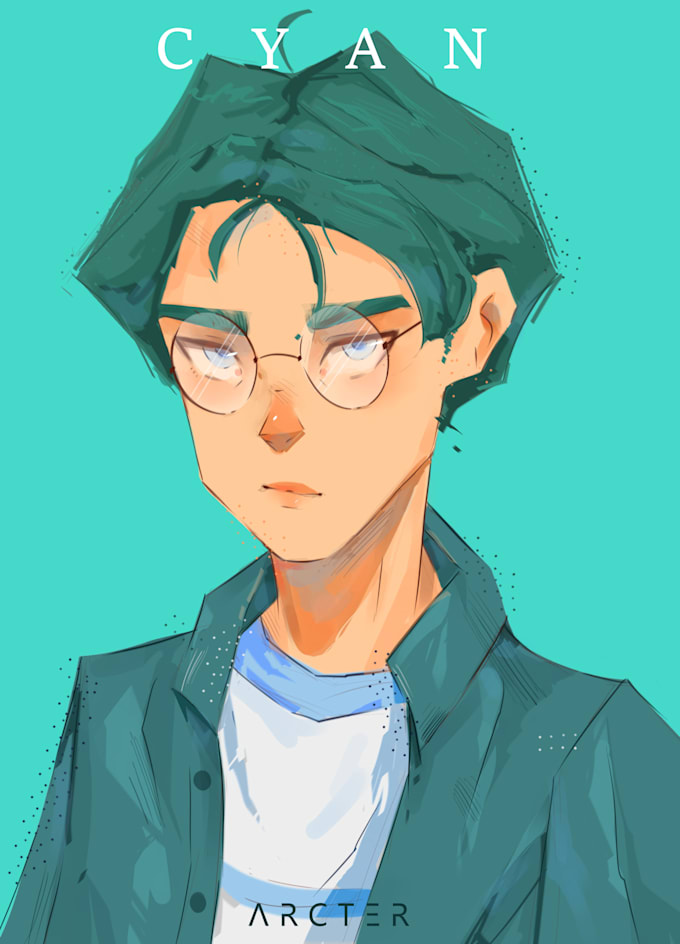 Create portrait version of your photo or your own character by Arcter ...