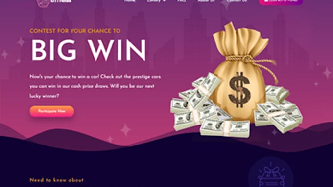 Create competition, raffle website, raffle event and raffle competition ...