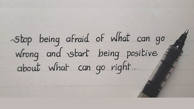 Do something i am good about this i have no complains about you in work ...