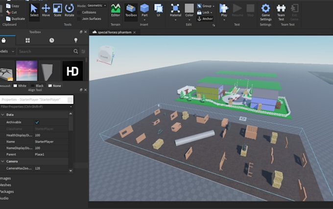 Build a roblox map for you by Ognen4 | Fiverr
