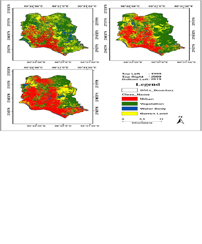 Land use land cover mapping and change detection analysis by ...