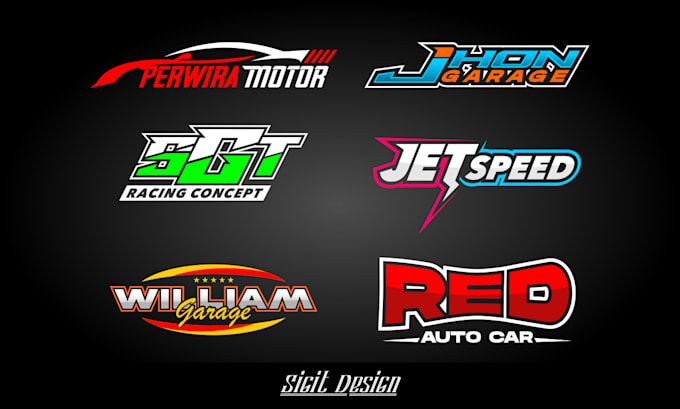 Create racing logo design and automotive design by Sigitsujarwo | Fiverr