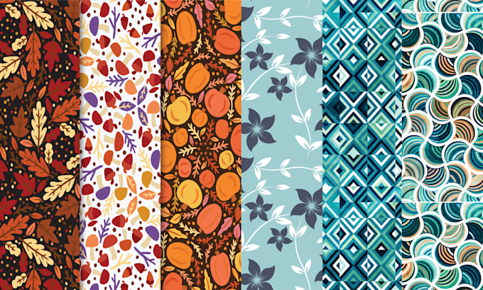 Design unique vector, seamless, pattern for fabrics, textile and many ...