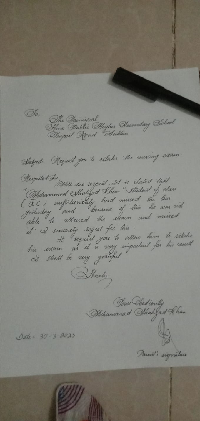 Handwrite notes and letters by Mishi0314 | Fiverr