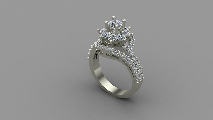 Professionally design 3d cad jewelry,hd render by Tariqkhalil948 | Fiverr