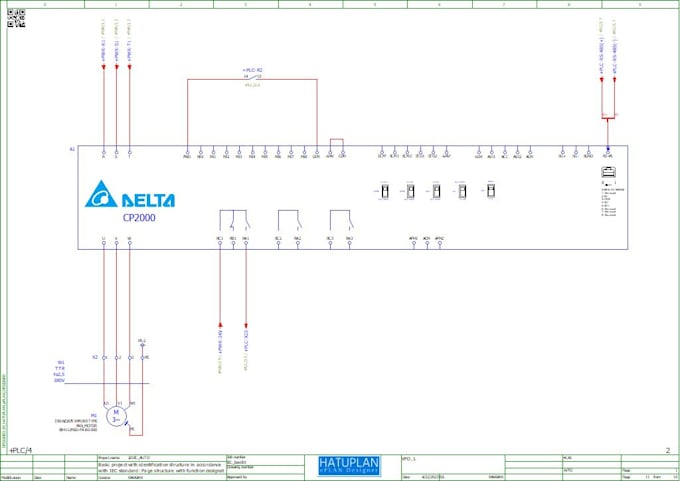 Design electrical schematic by eplan electric p8 by Eplan_sheet | Fiverr
