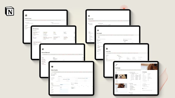 Build a custom notion page by Listgirlco | Fiverr