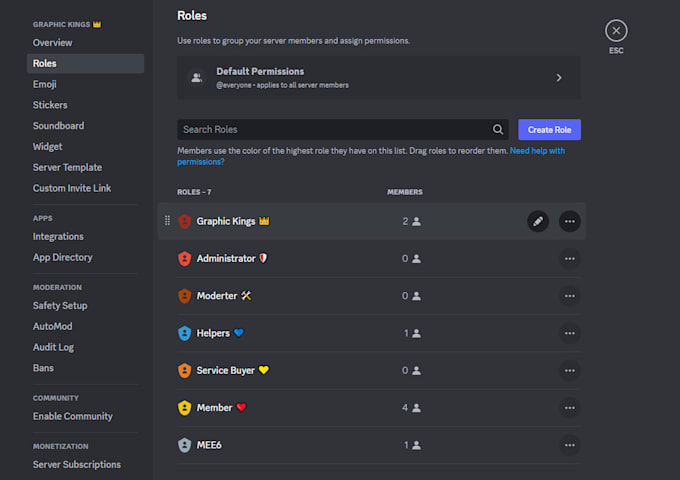 Create a professional discord server in 24 hours by Cadennnnn | Fiverr